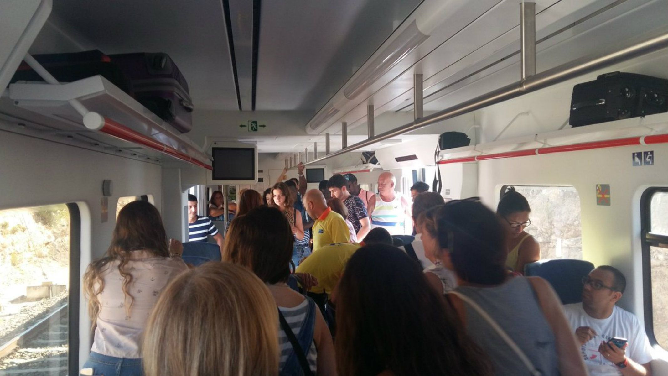 Restablecida la circulación de trenes entre Arenys de Mar y Pineda de Mar